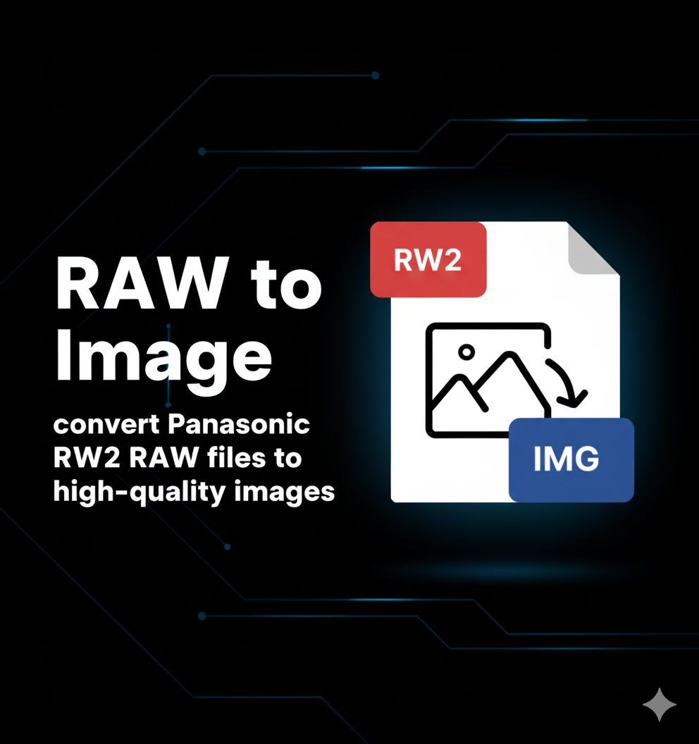 RW2 to JPG Converter Online – Free Panasonic RAW to JPG/PNG Tool