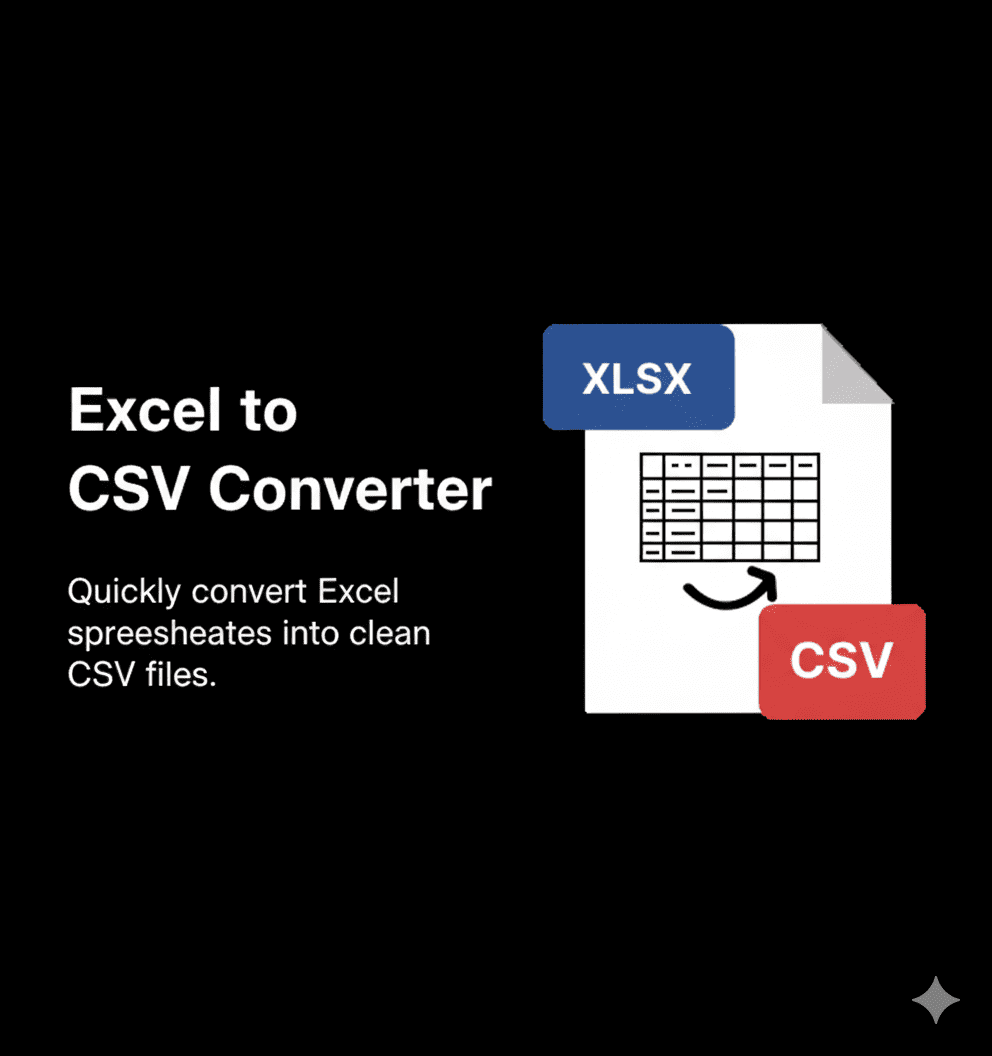 Excel to CSV Converter Online - Free, Fast & Secure | AllFileTools